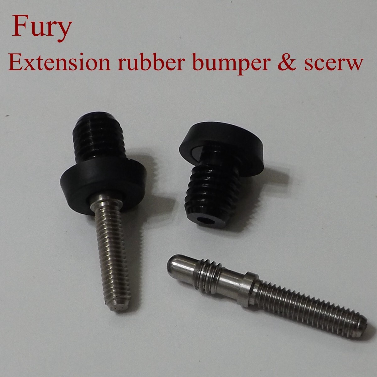 Billiard Cue Rubber Bumper with Screw For FURY cue Extension Pool ...