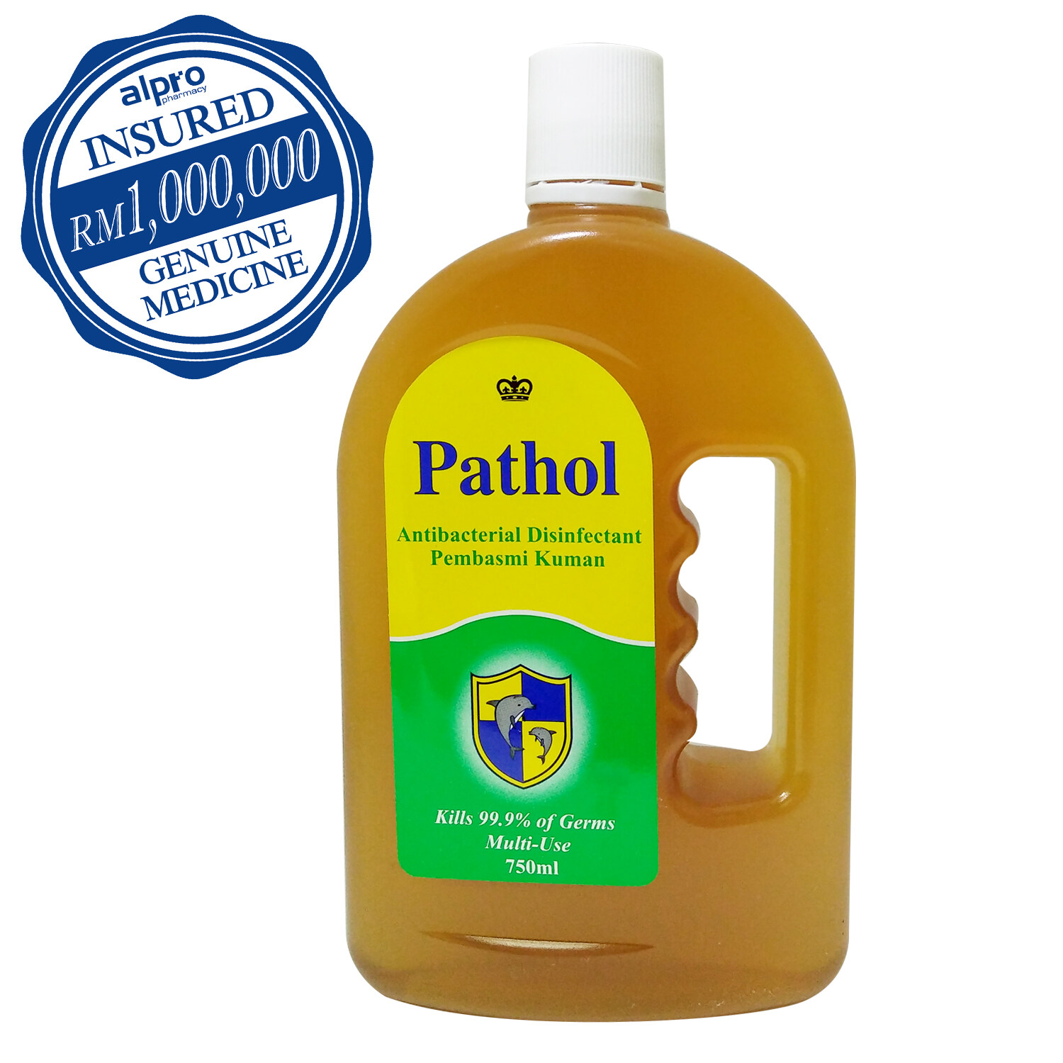 Pathol Antiseptic Germicid (Disinfectant Liquid) 保多消毒药水 (750ml) | Lazada