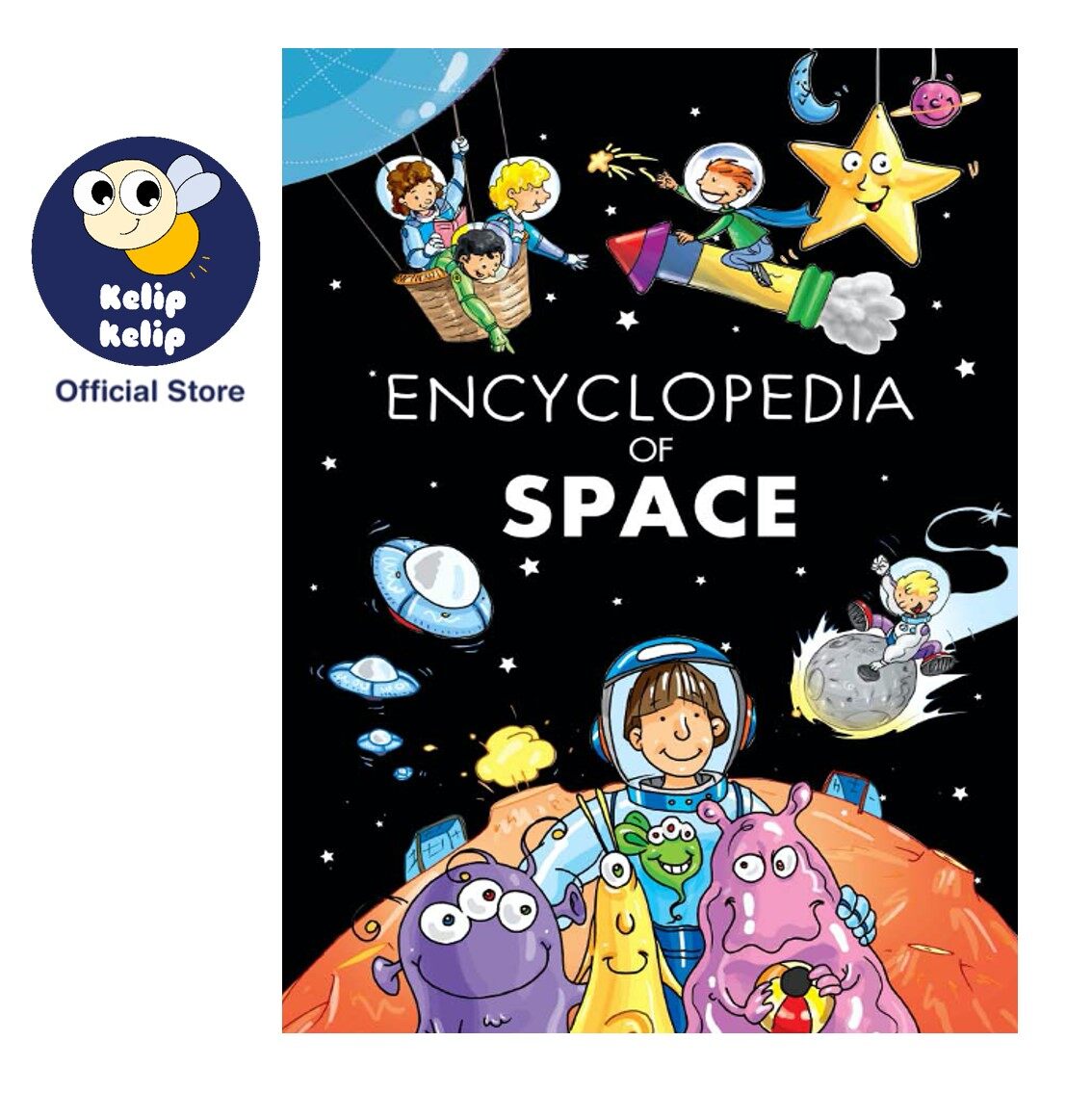 Encyclopedia of Space beautifully illustrated hardcover book with fun ...