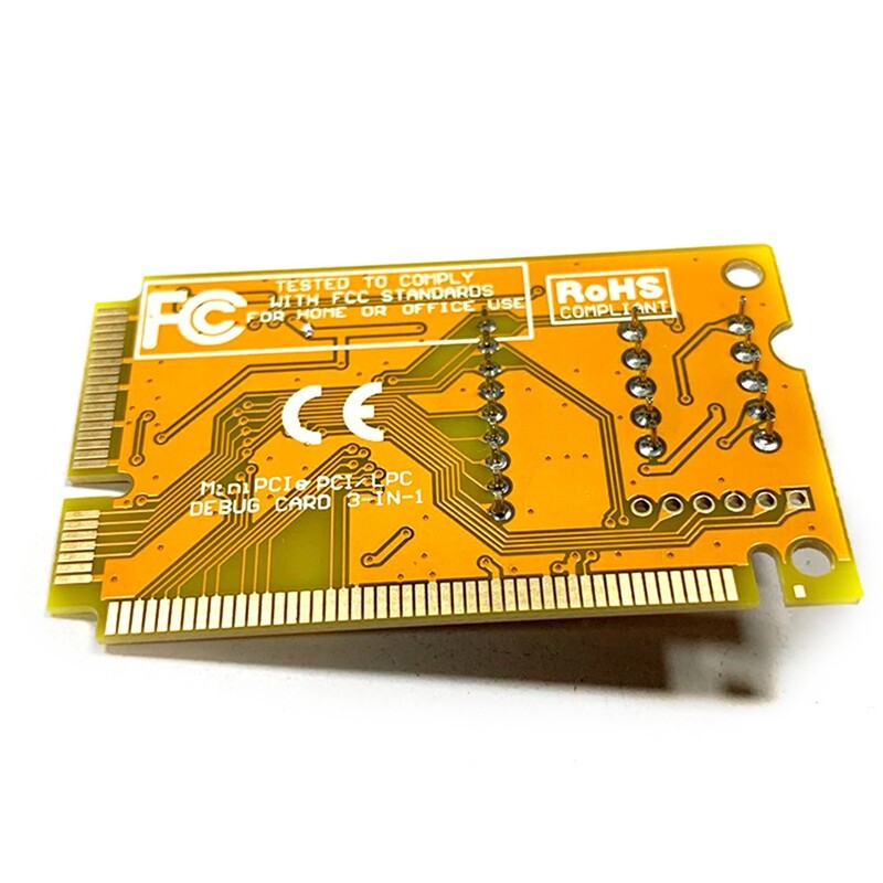 Multifunction 3 in 1 Debug Card Expert Mini PCI PCI-E LPC PC Laptop ...