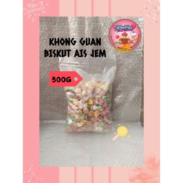 KHONG GUAN BISKUT AIS JEM 花饼/肚脐饼 | Lazada