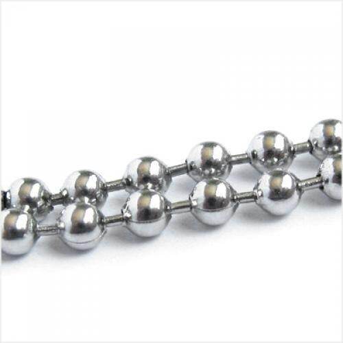 Stainless Steel Bead Metal Bead Necklace Chain - Dicastor - ThaiPick