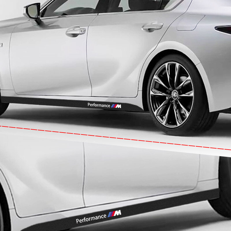 สติกเกอร์ลายขวางประตูรถ,รูปลอกไวนิลสำหรับ Bmw M M4 Power F20 F30 G20 ...