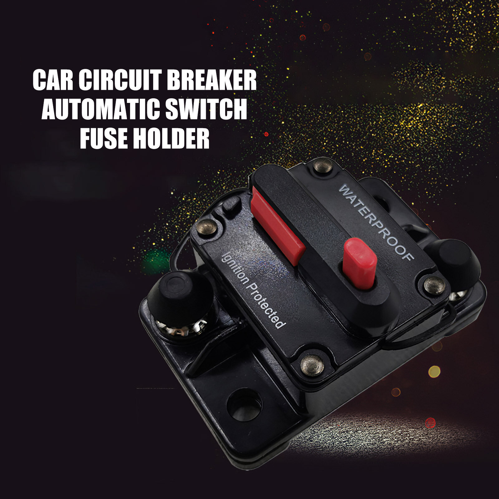 【Factory price】Waterproof 50A 60A 80A 100A Car Circuit Breaker Portable ...