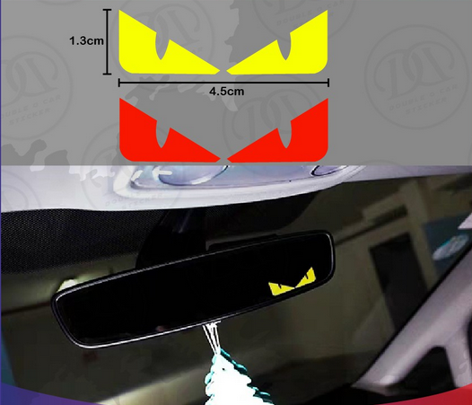 FENDI MONSTER CAR STICKER[READY STOCK] | Lazada