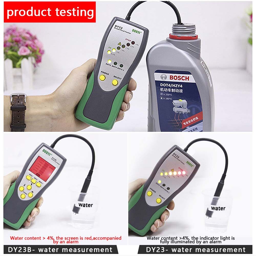 DSFDF การทดสอบน้ำมันน้ำมันเบรคสำหรับรถยนต์,เครื่องทดสอบน้ำมันเบรกแบบ ...