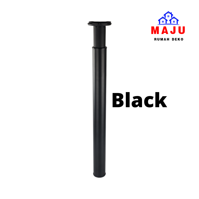 MAJU Adjustable Foldable Height Table Leg Dining Study Computer Table ...