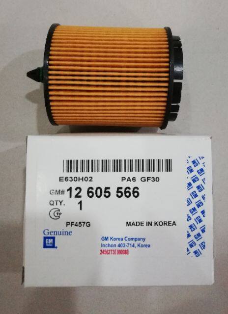CHEVROLET CAPTIVA ( PETROL ENGINE ) OIL FILTER (12605566) | Lazada