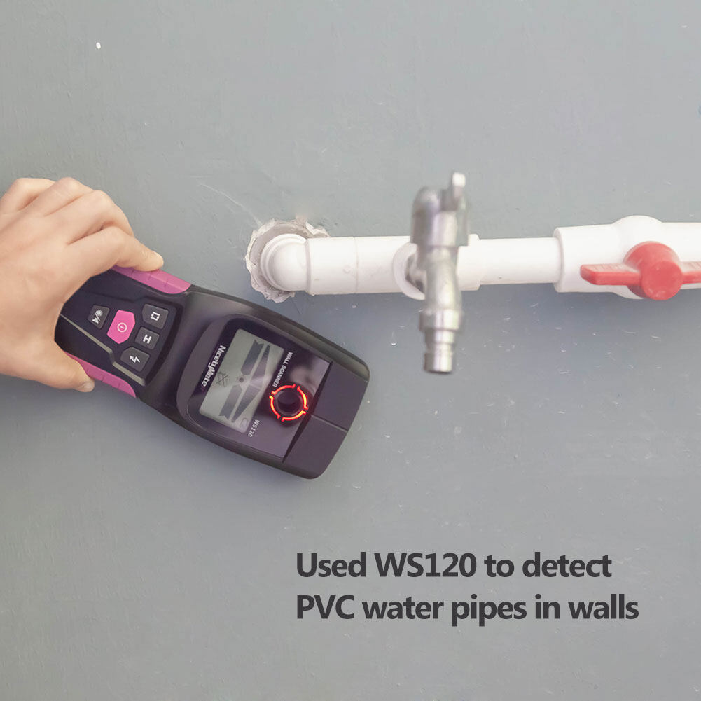 Nicetymeter WS120 Handheld Multifunction Wall Detector Metal Wood Cable ...
