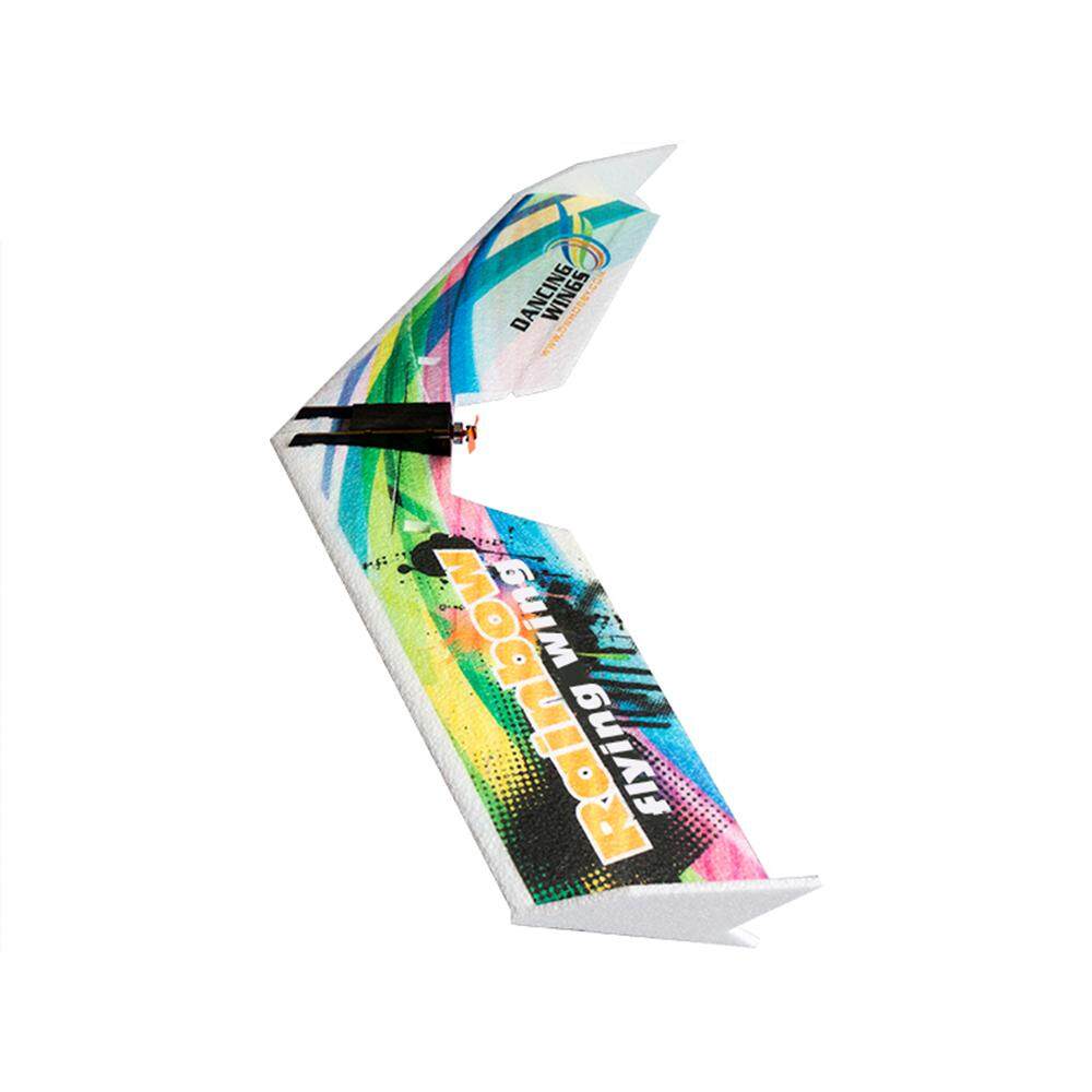 Dancing Wings Hobby E0511 Rainbow Flying Wing V2 RC Airplane 800mm ...