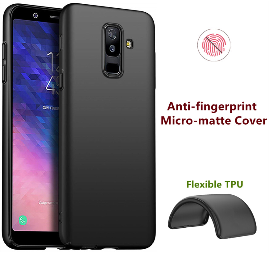 สำหรับ Samsung Galaxy J8 SM-J810F J810G J810Y J810GF J810M ยืดหยุ่น TPU ...