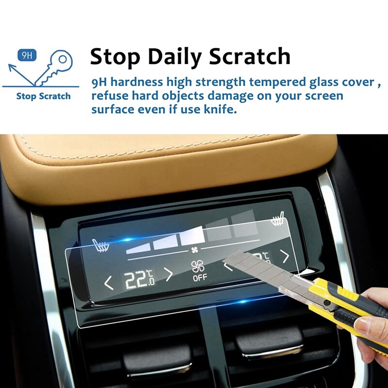 2PCS for Volvo XC40 XC60 XC90 V90 V60 2016-2021 Car GPS Navigation ...