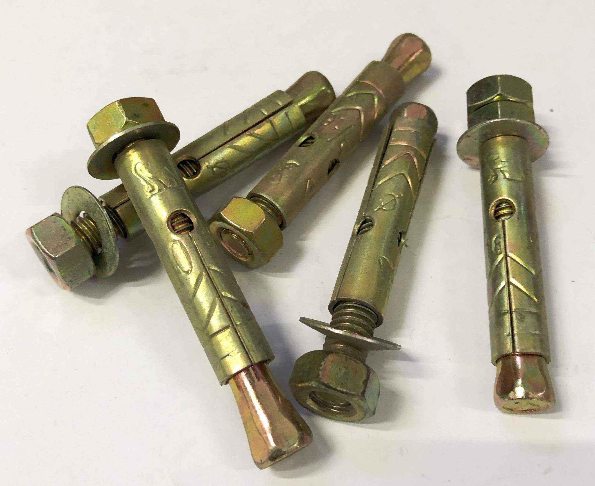 5/16" X 2-5/8" PJ Anchor Expansion Bolt Iron Wall Plug 1pcs / Metal ...