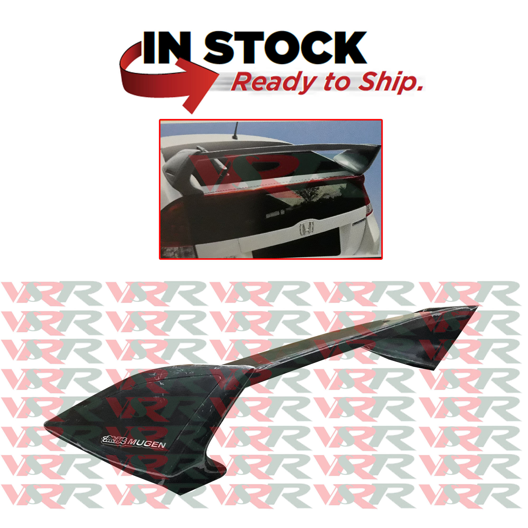 Honda Insight (Mugen) Sporty Style Rear Back Bonnet Bonet Trunk Boot ...