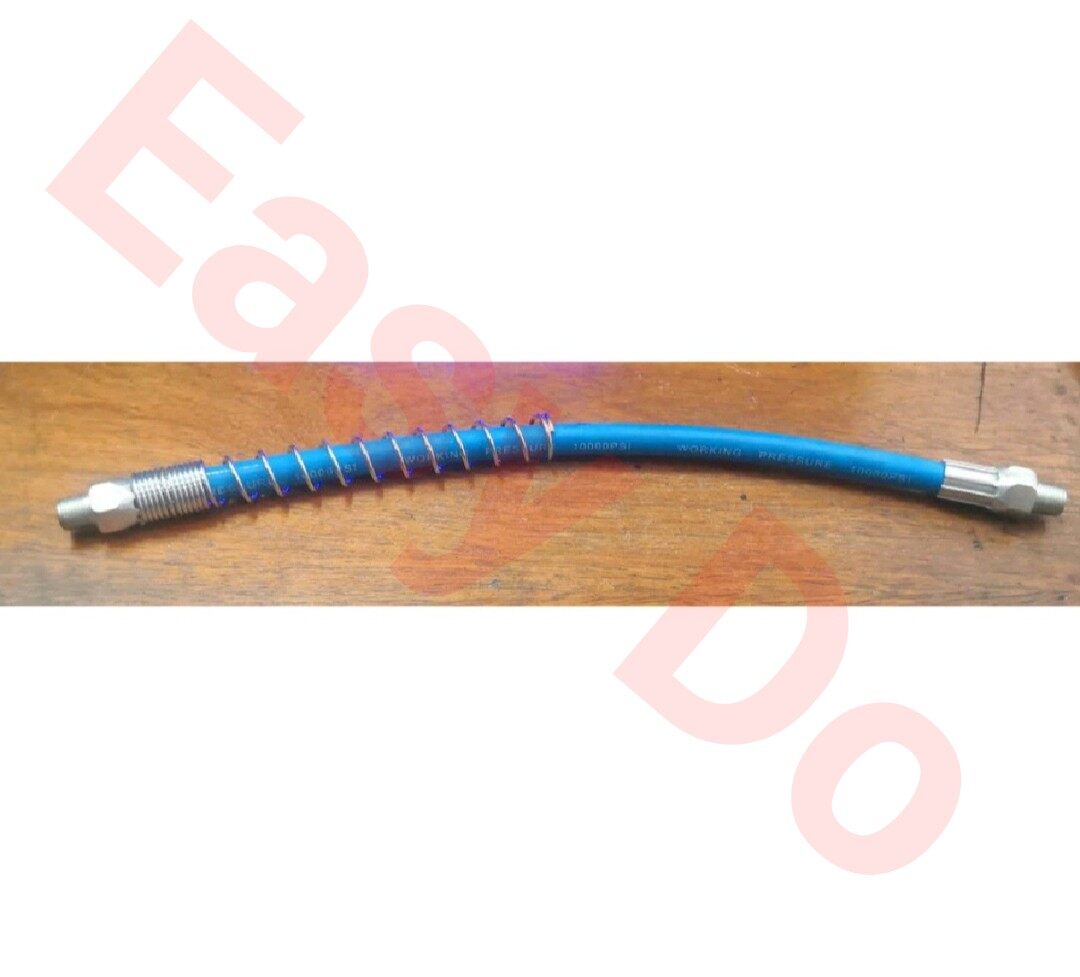 Flexible Extension Grease Gun Hose 4500PSI / heavy duty long extension ...