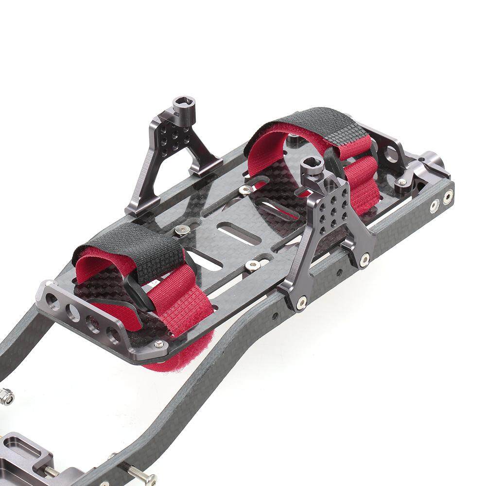 【ขาย & Ready สหรัฐอเมริกา Stock 】 SCX10กรอบคาน Carbon Graphite Chassis ...