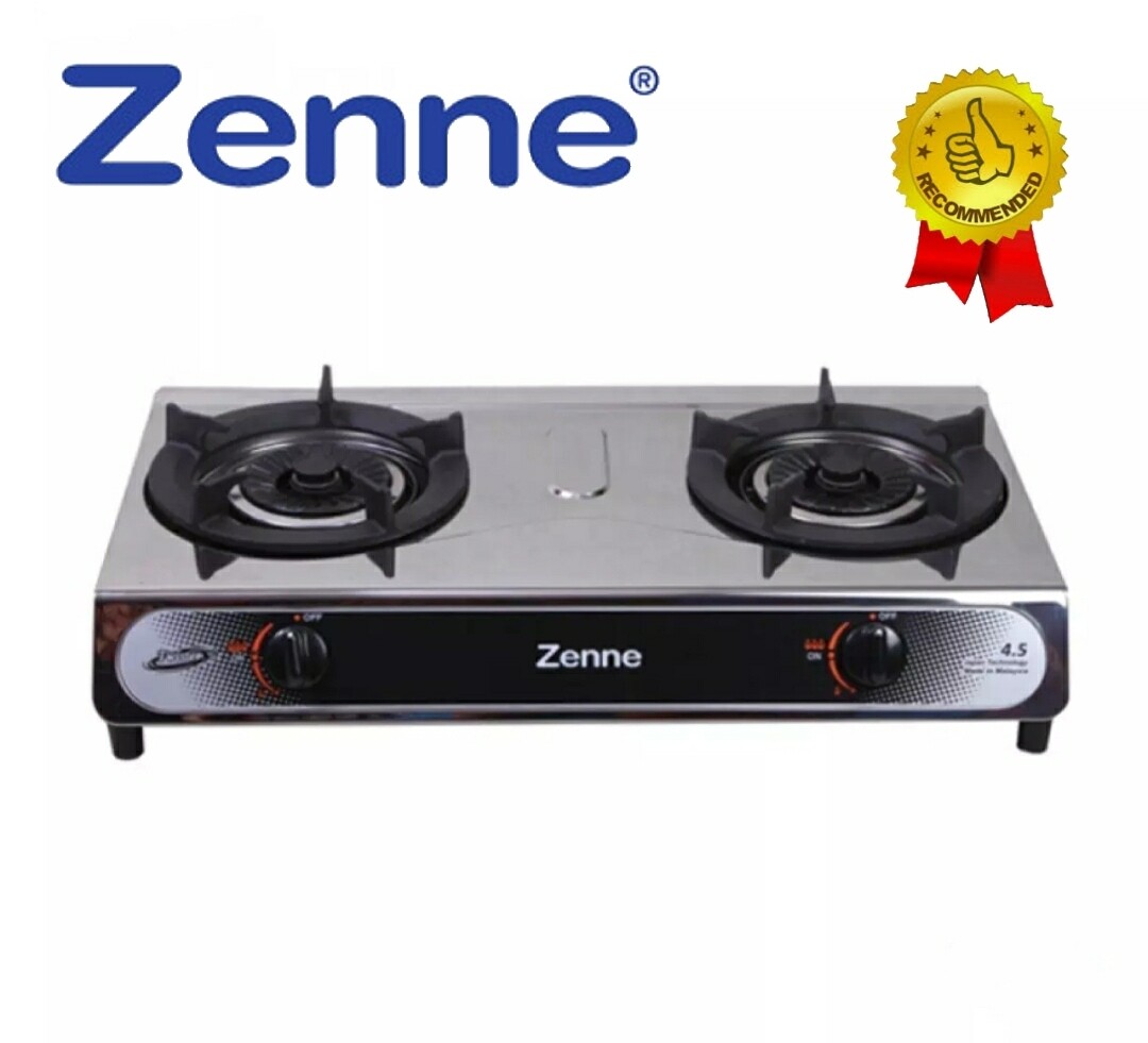 Zenne 2 Burner 4.5KW Gas Cooker KGT-401B Gas Stove KGT401B | Lazada
