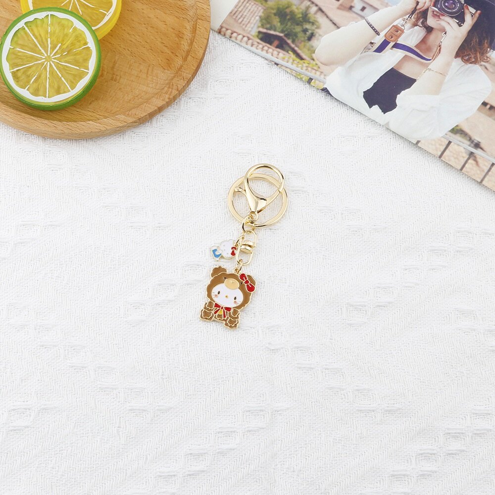 6รูปแบบ Sanrio Yugui สุนัขพวงกุญแจการ์ตูนน่ารักเวอร์ชั่นเกาหลีคู่ ...