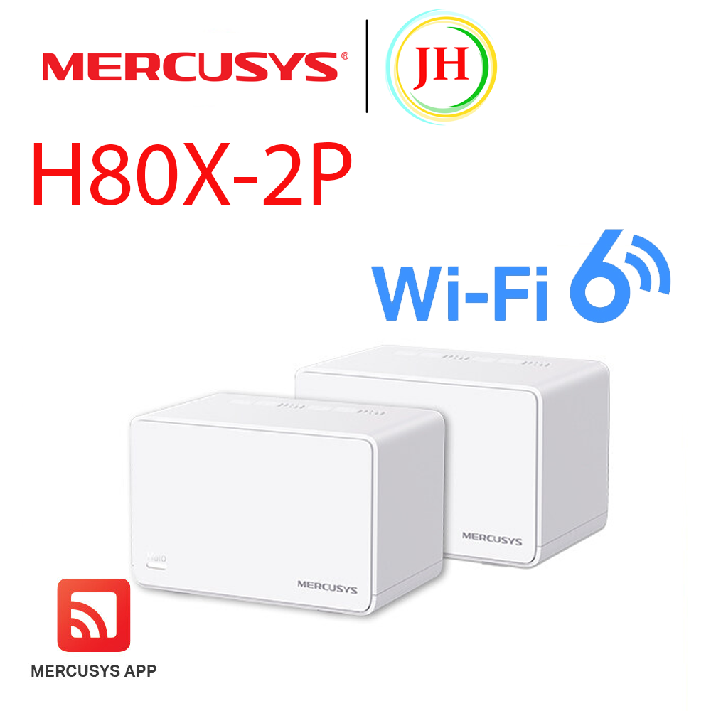 Mercusys Ax3000 Whole Home Mesh Wifi 6 System Support Unifi Turbo