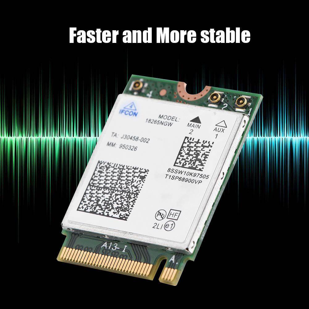 สำหรับ18265 AC 2.4G + 5G-Band Bluetooth4.2 Wireless Mini NGFF/M2การ์ด ...