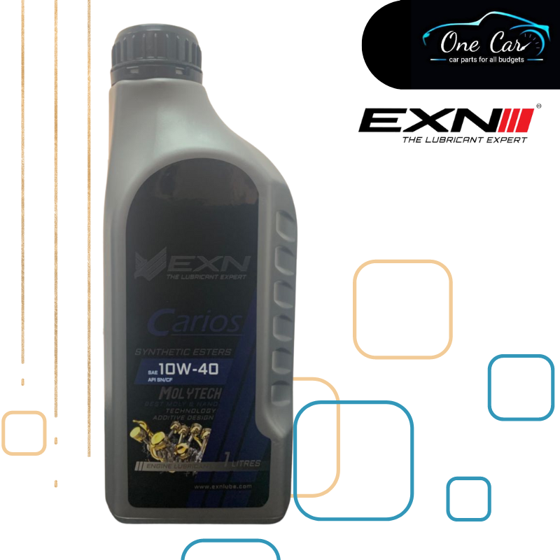 EXN Engine Oil Carios Semi Synthetic Esters 10W40 -1L -4L | Lazada