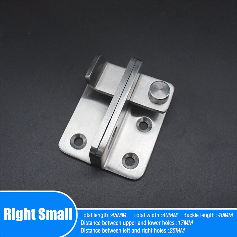 Stainless Steel Left Right Lock Door Swivel Bolt Swing Bolt Security ...