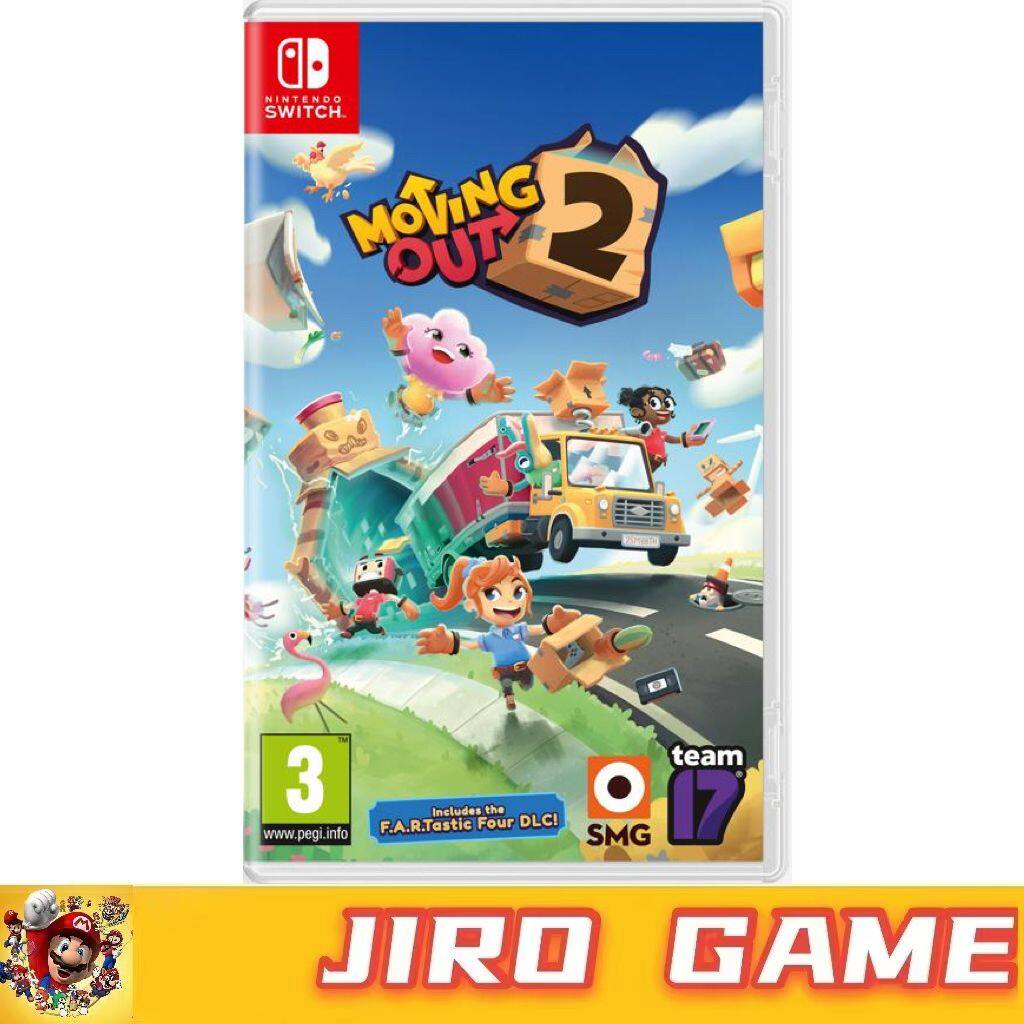 Nintendo Switch Moving Out 2 (English/Chinese) 胡闹搬家 2 | Lazada