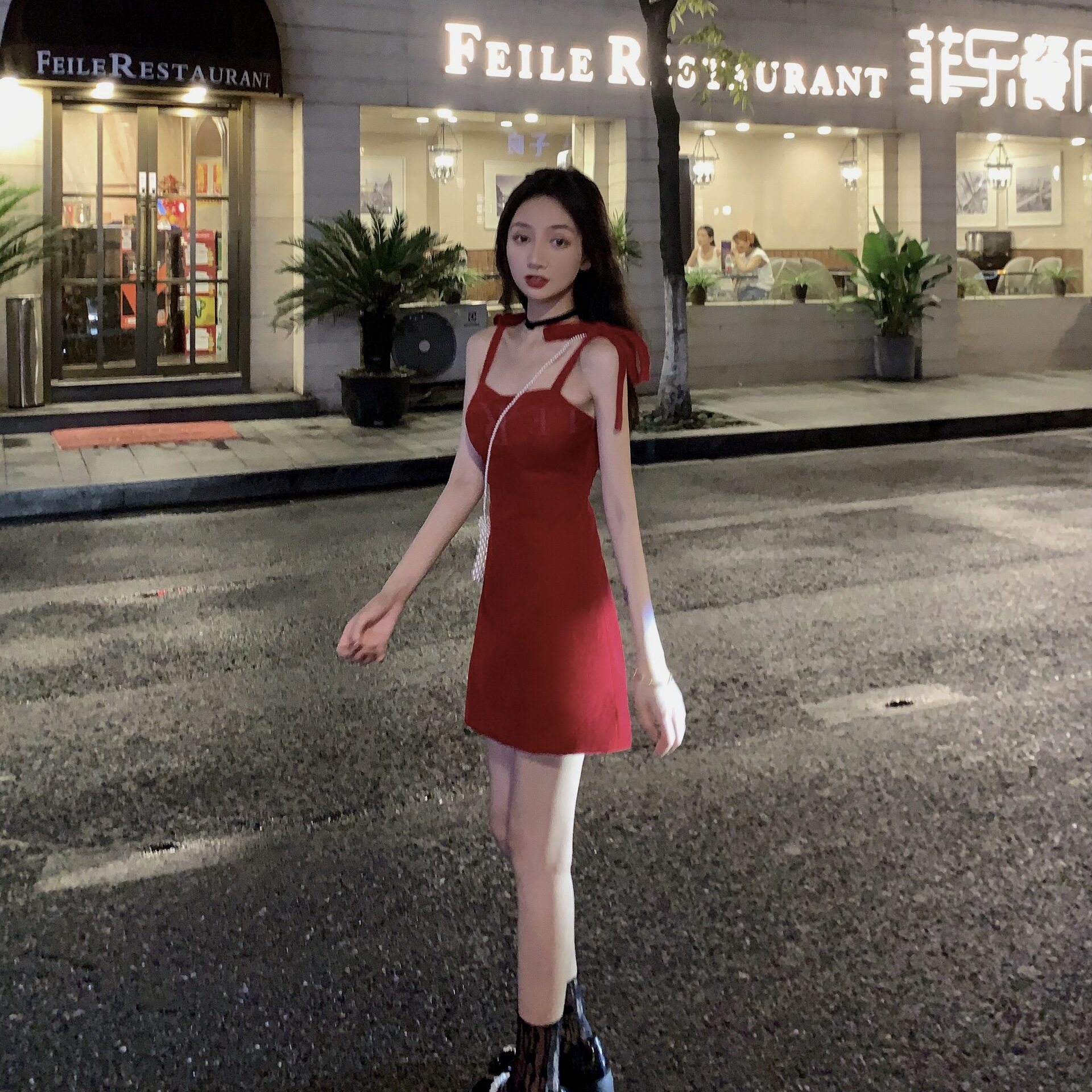 L-Lickey 2021ฤดูร้อนใหม่ High-End กำมะหยี่ Retro หูกระต่ายสายคล้องคอ ...