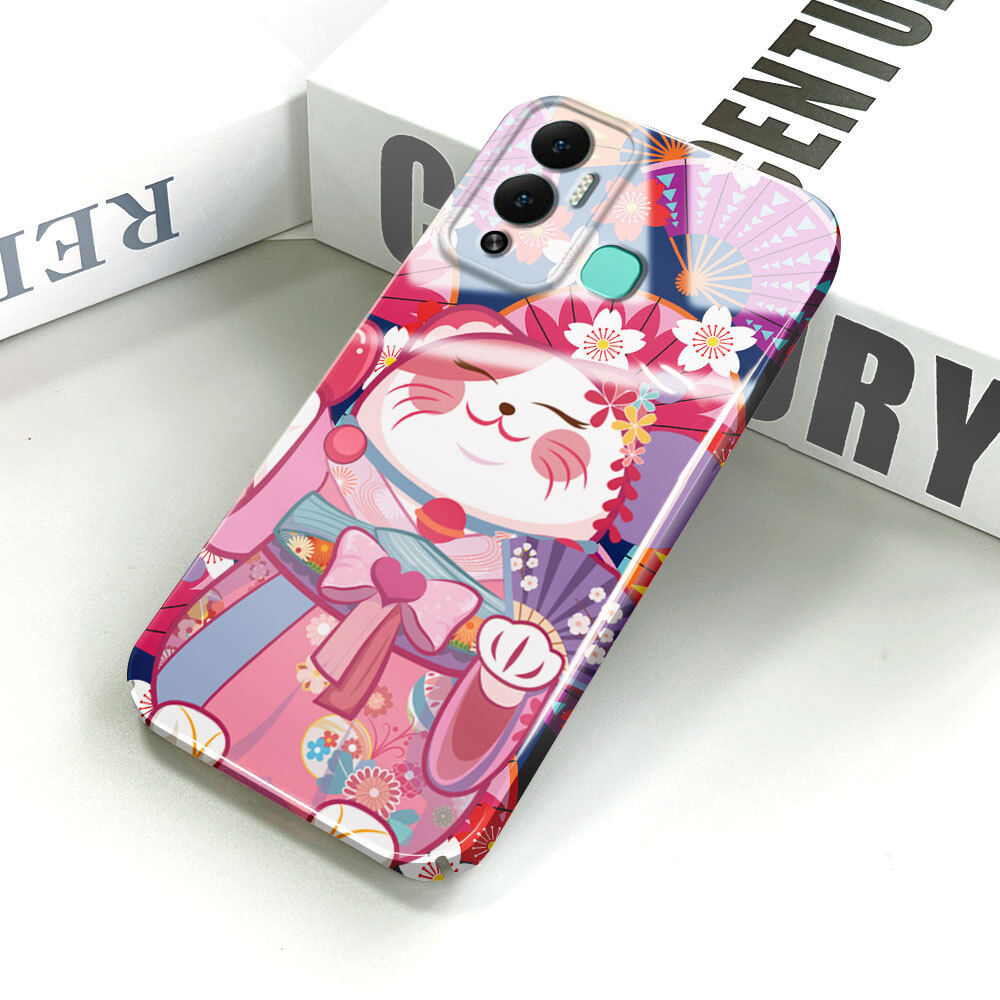เคสสำหรับ Infinix Hot 12 Play/X6816เคสโทรศัพท์สำหรับการ์ตูนเด็กหญิง ...