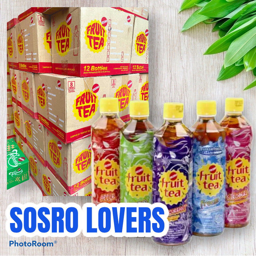 Fruit Tea Botol Sosro 500ml X 24 Botol {1 Karton} | Lazada