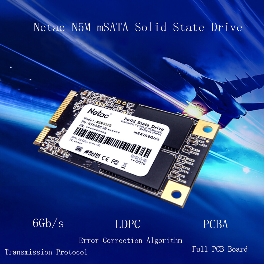 Netac N5M Solid State Drive mSATA Interface SSD High-speed Transmission ...