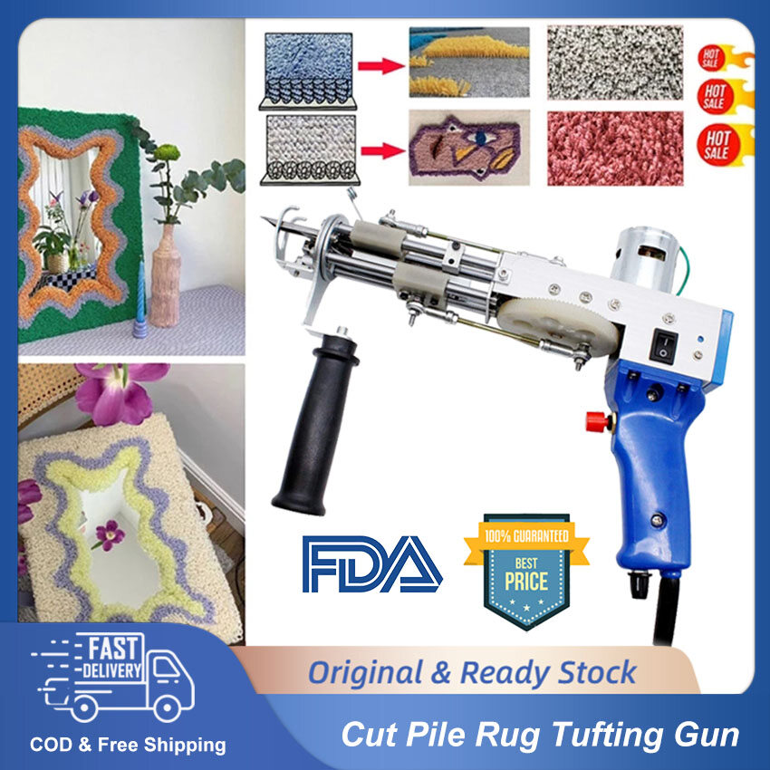 Handmade Carpet Tufting And Cutting Pile Loom/Weaving Machine/Electric ...