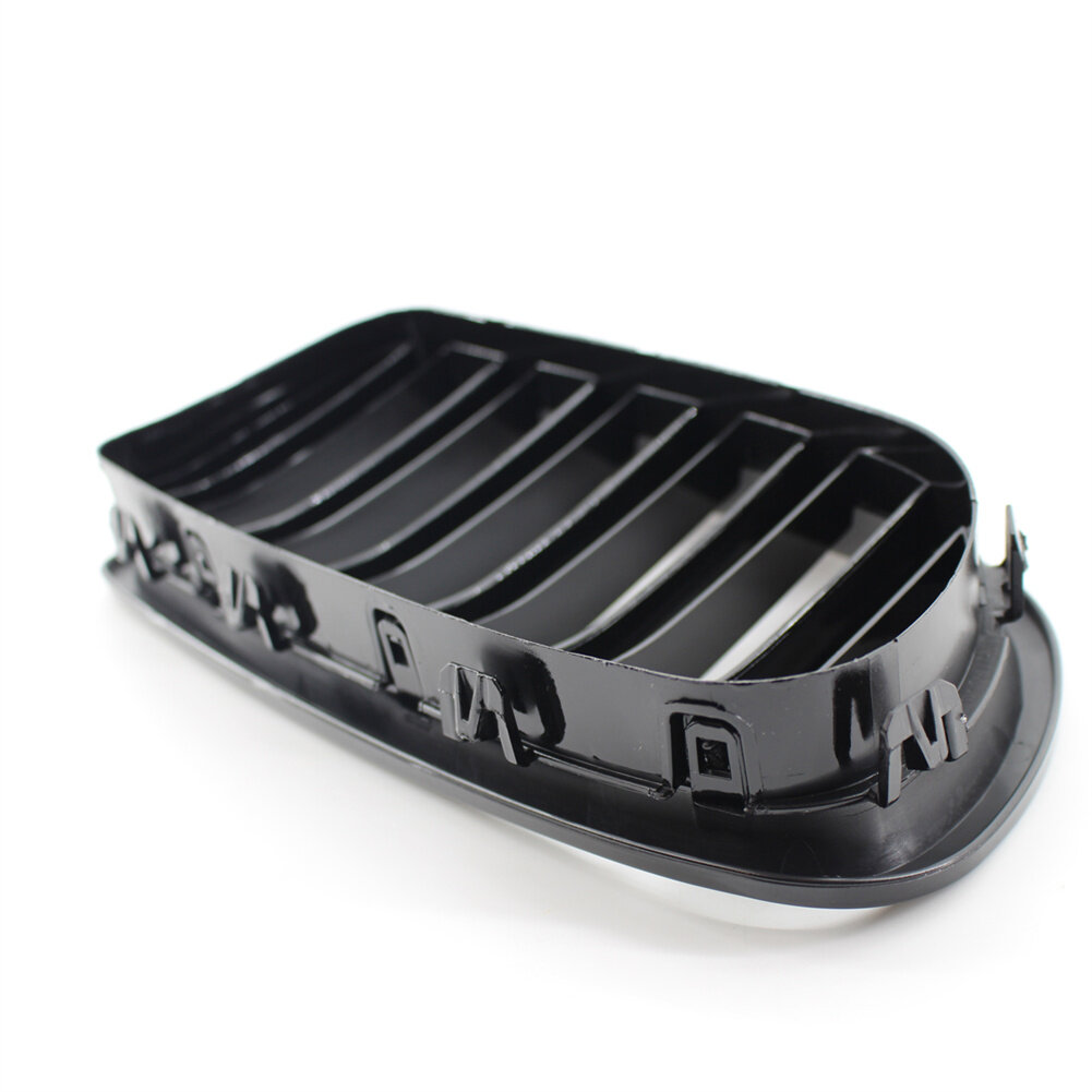 【Flasher Store】2PCS รถด้านหน้ากลาง Center Grille ย่างสำหรับ BMW 5 ...