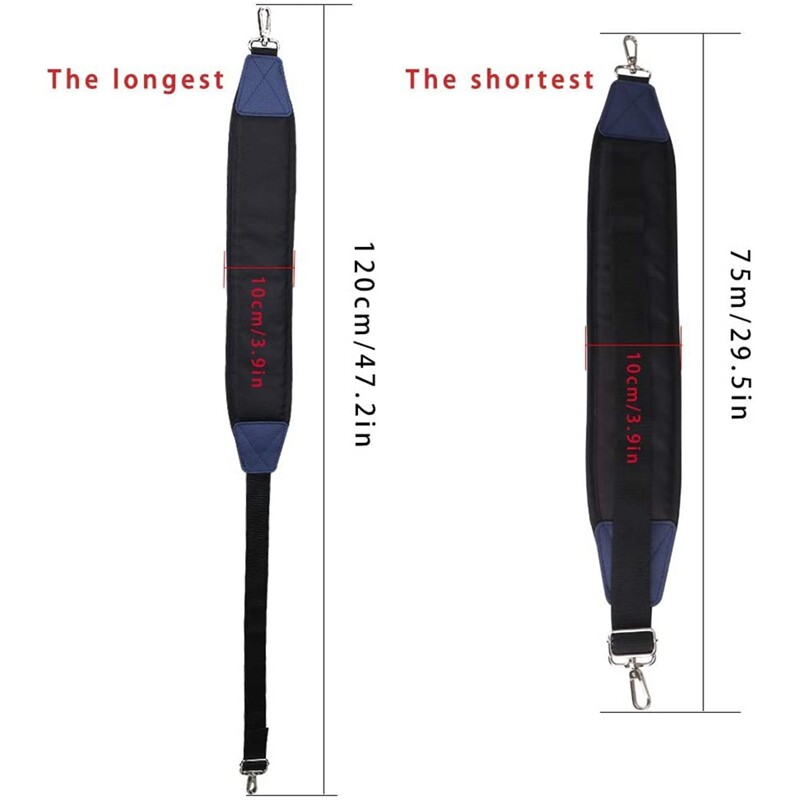 Adjustable Golf Bag Strap, Single Padded Adjustable Straps, Universal ...