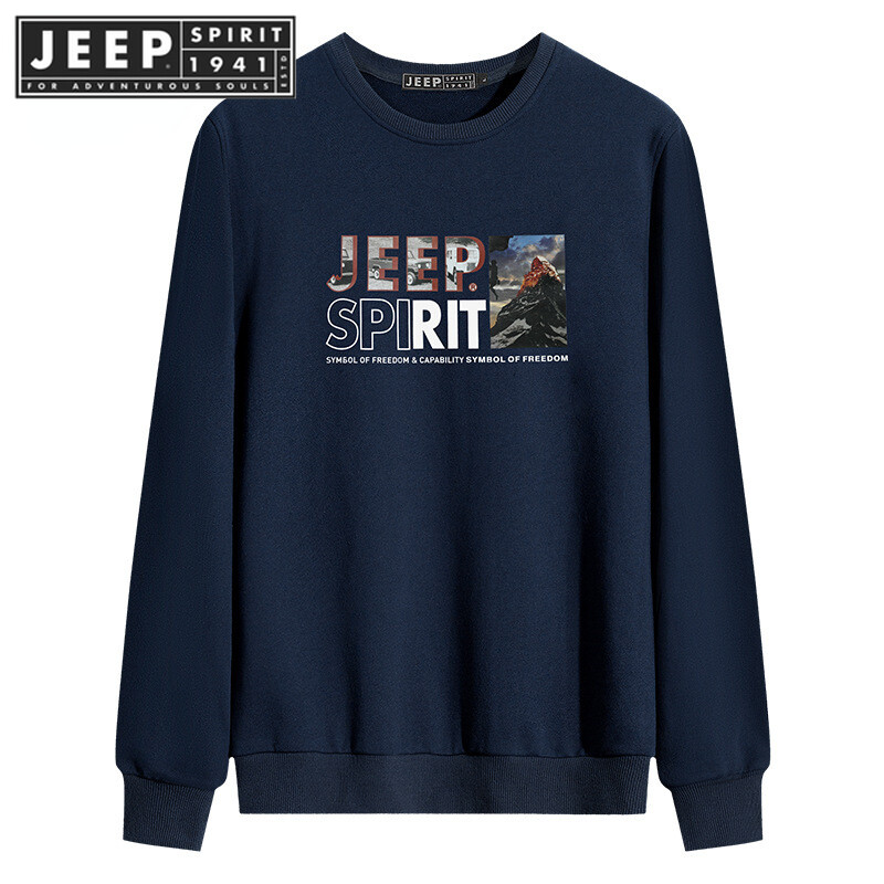 JEEP SPIRIT 1941 ESTD เสื้อกันหนาวผู้ชายอเมริกัน2022ฤดูใบไม้ร่วงใหม่ ...