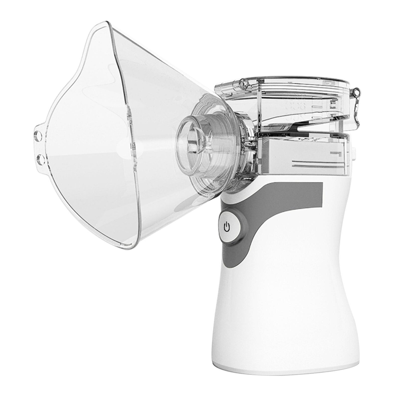 FOCANO Mini Compact Portable Ultrasonic Coughing Phlegm Mesh Nebulizer ...