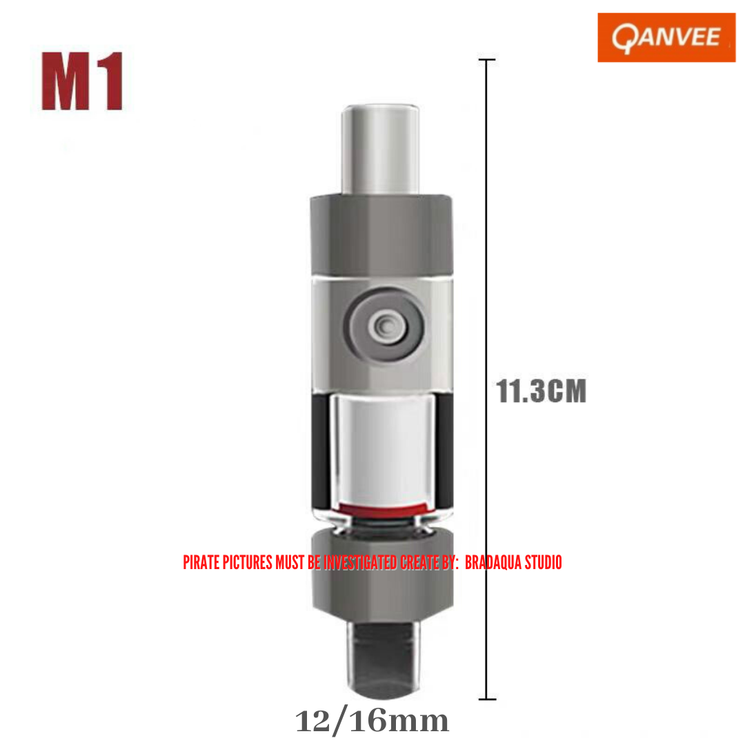 QANVEE CO2 Inline Atomizer M1 12mm / M2 16mm | Lazada