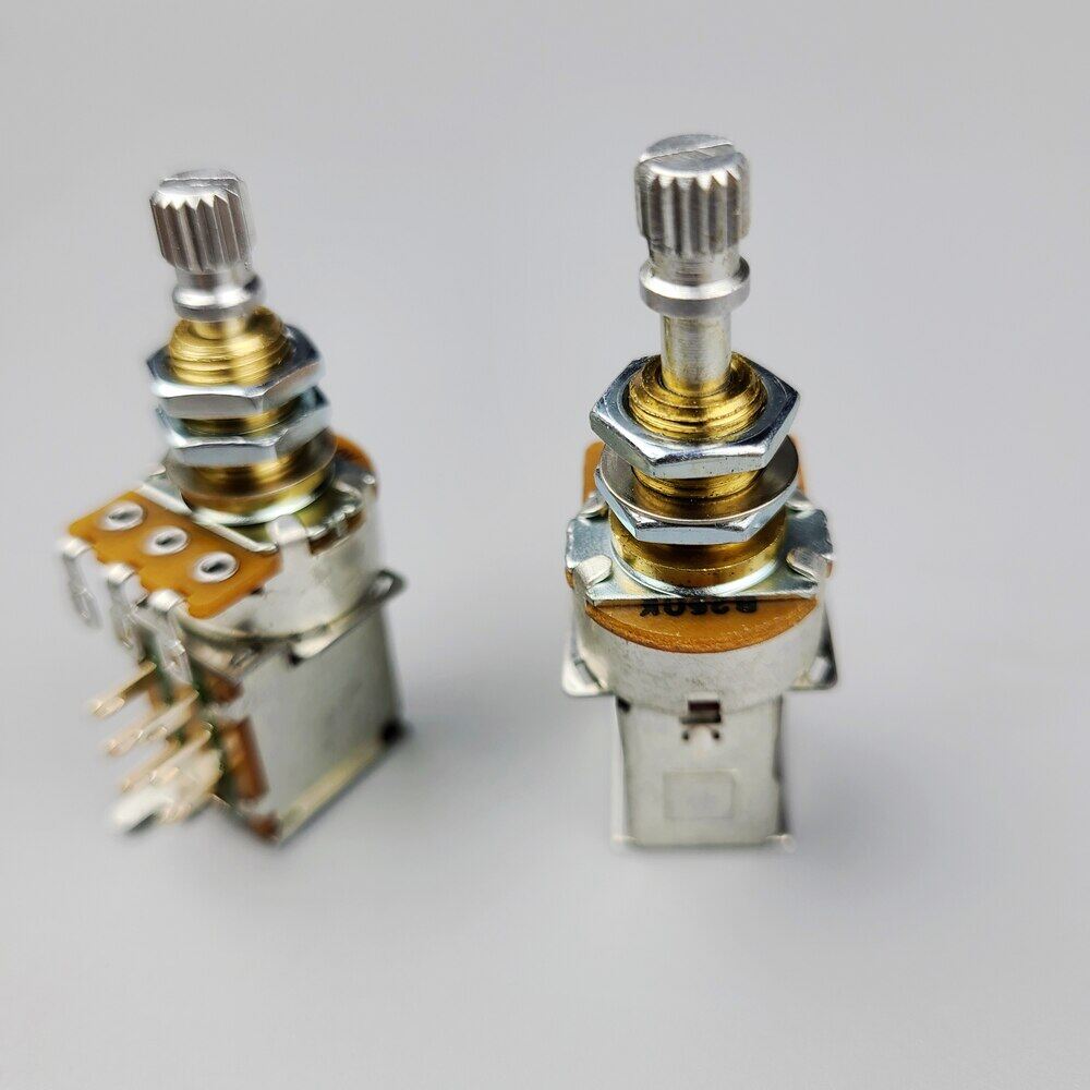 【Made in USA】1 Piece Brass Shaft Push Push Pot Potentiometer For ...