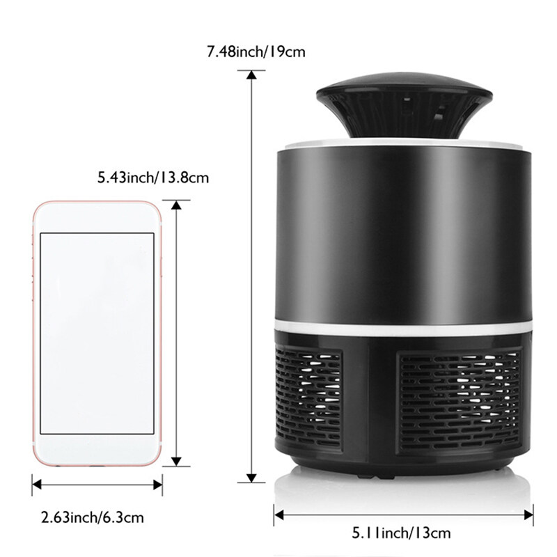 Electric Mosquito Killer Lamp USB Anti Mosquito Trap LED Night Light ...