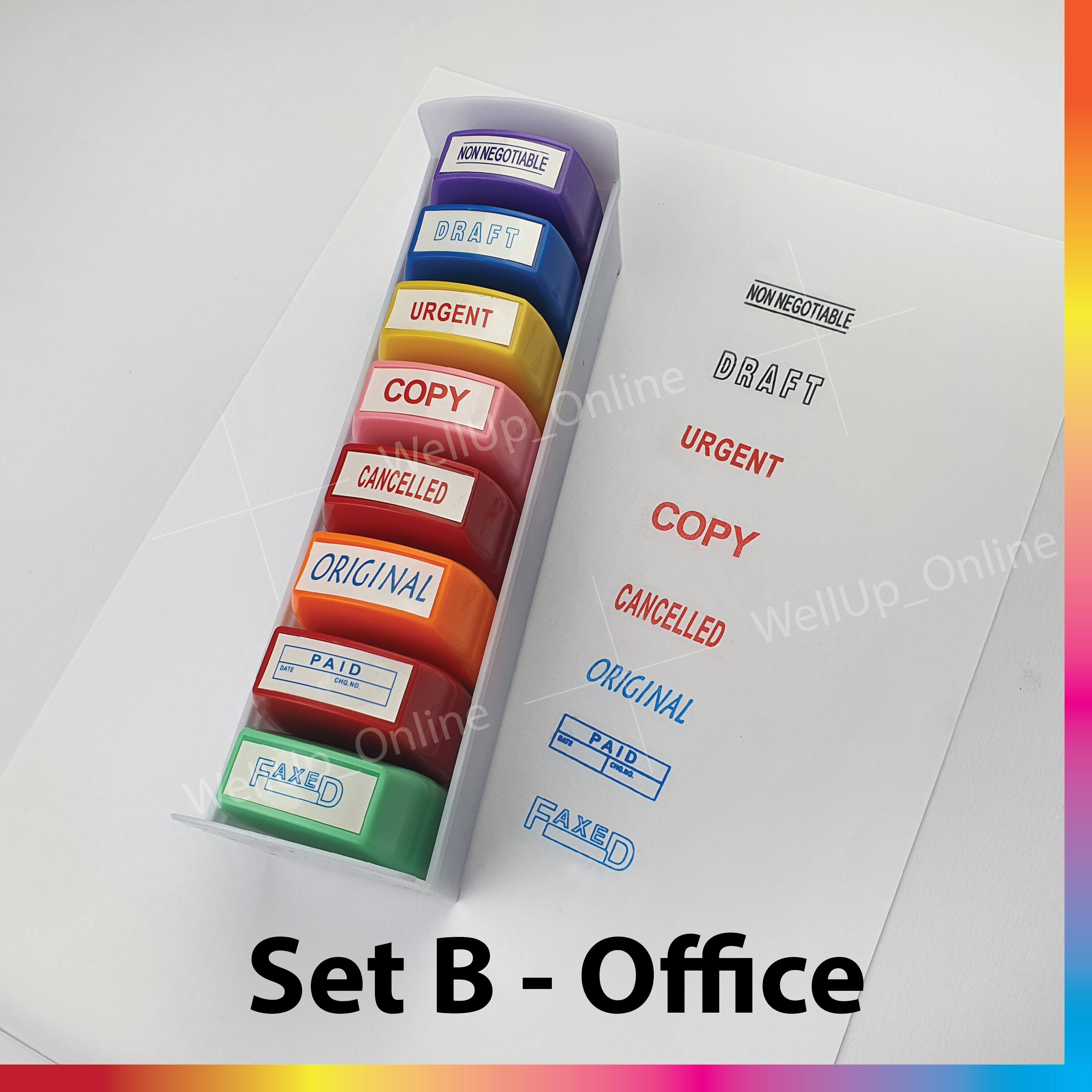 Chop colourful Cop guru, cop office - ‼️Ready stock‼️ Ready made chop ...