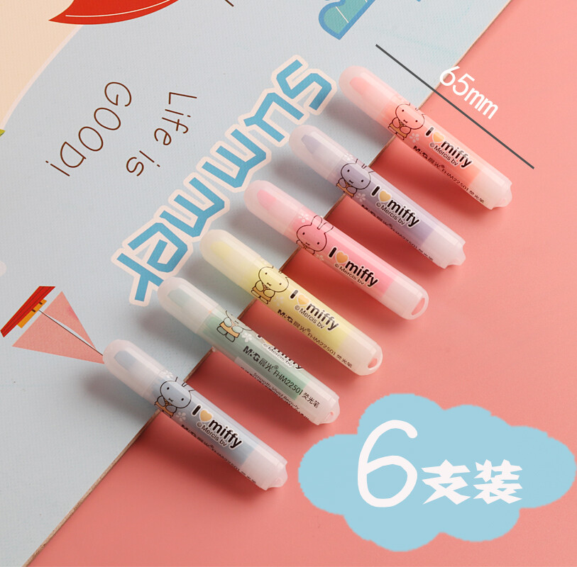 Morning light mini fluorescent marker for children students with light ...