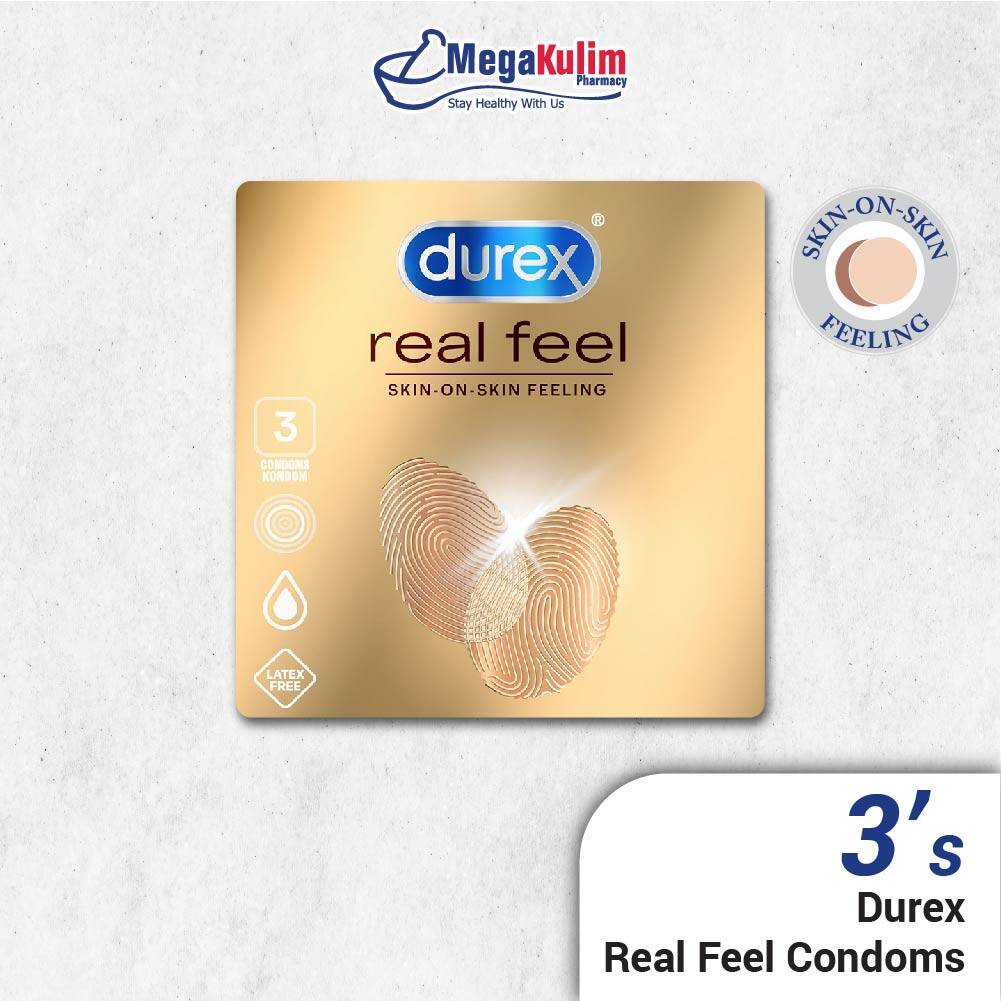Durex Real Feel (3's / 10's) | Lazada