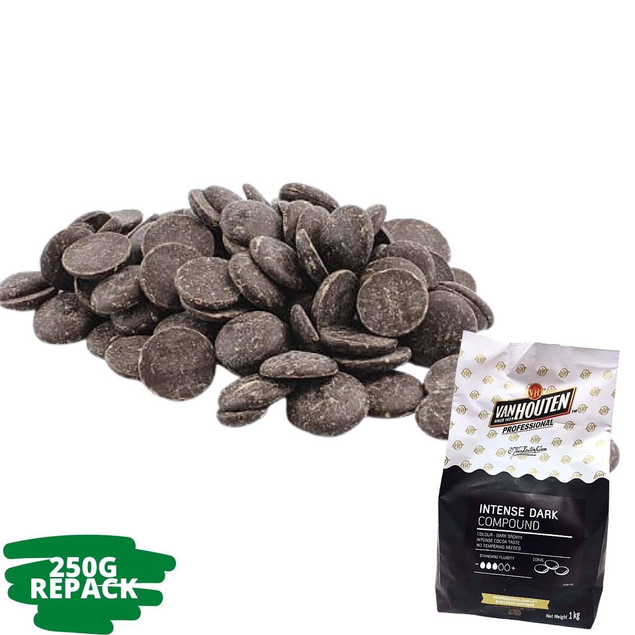 Van Houten Dark Compound Coin 1kg, 500g,250g | Dark Coin Chocolate | Coklat Hitam (Halal) | Lazada
