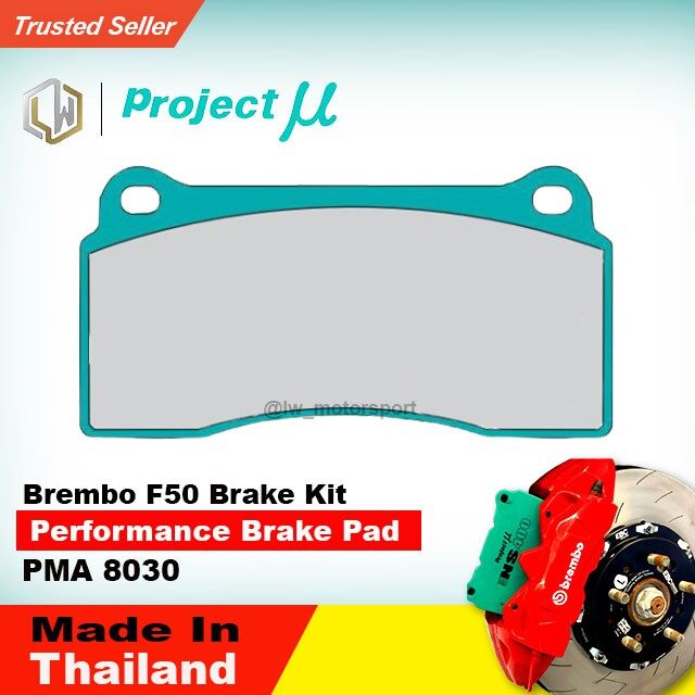 Brembo F40 / F50 Brake Caliper 4 Pot - Project U Ns400 Brake Pad (Front ...