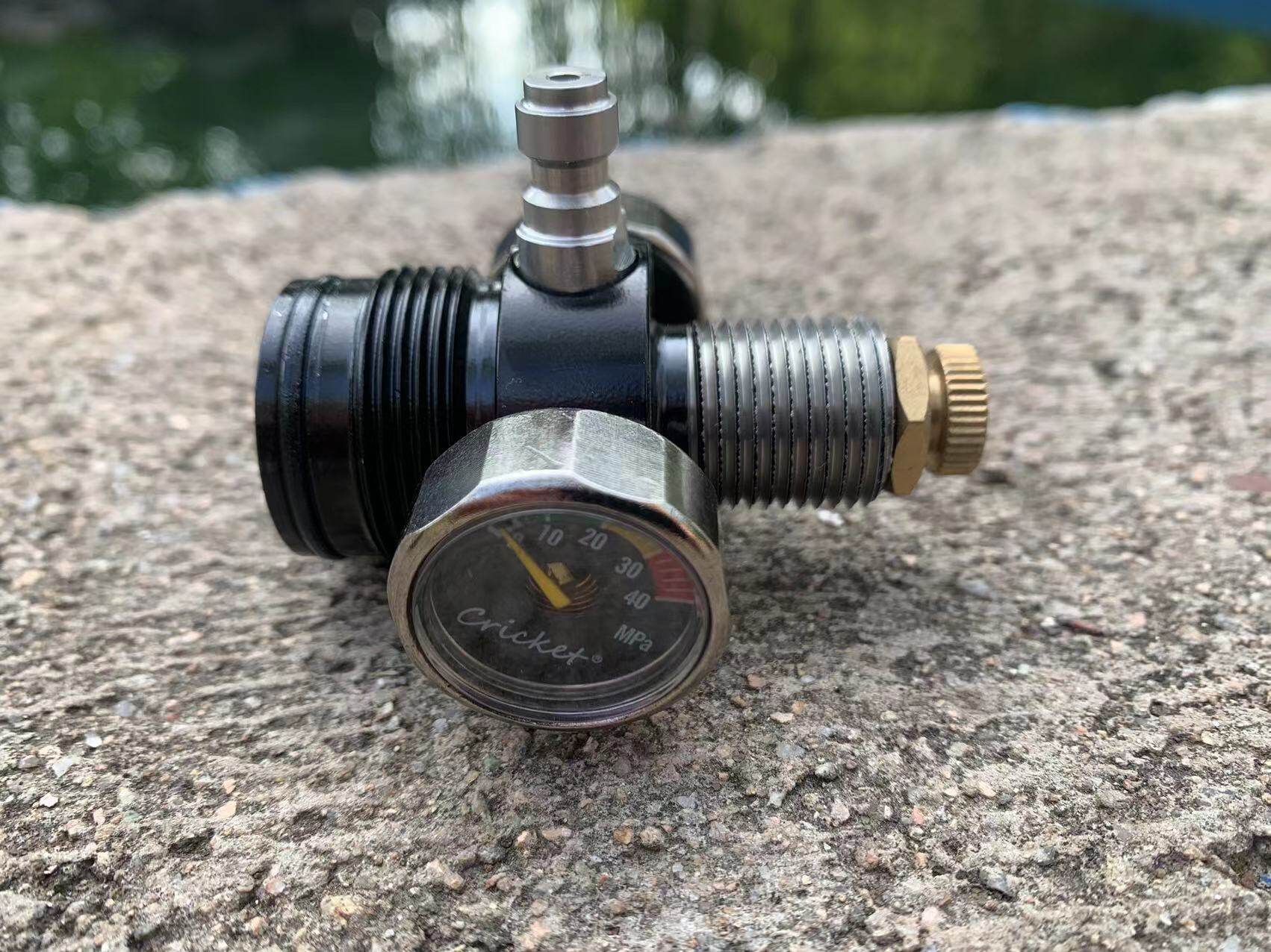 Shan bao Diving valve Built-in stainless steel regulator dual meter ...