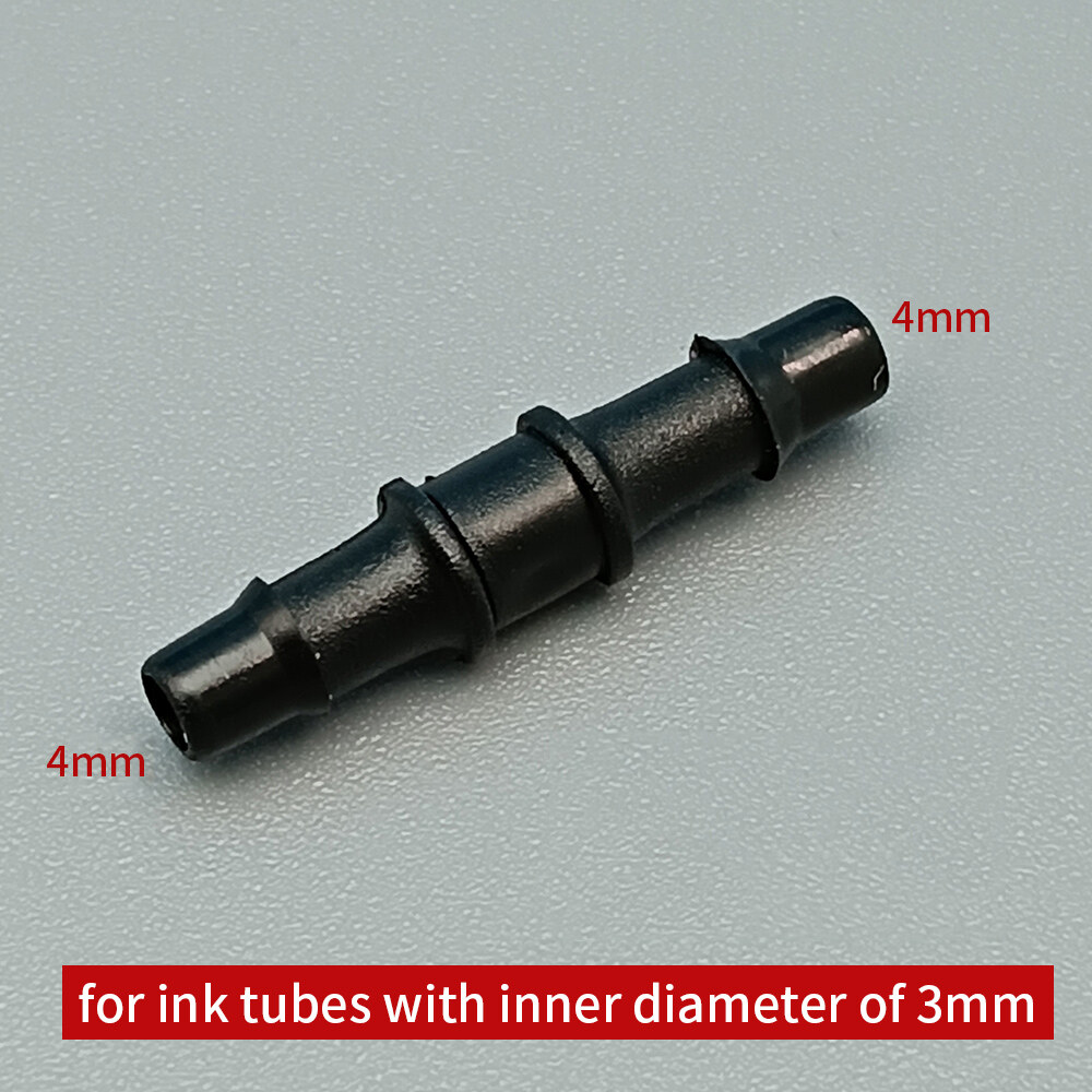 20pcs/Pack Straight/L Shape Ink Tube Connector Eco Solvent UV Hose ...