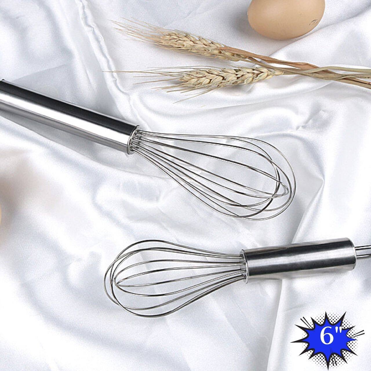 Stainless Steel Whisk Egg Beater | Pemukul Telur | Lazada