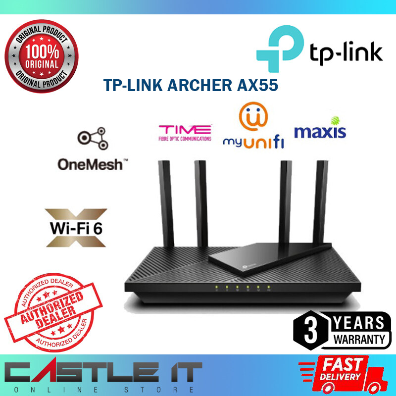 TP-LINK Archer AX50 AX55 AX72 AX73 AX3000 AX5400 Dual Band Gigabit WiFi ...