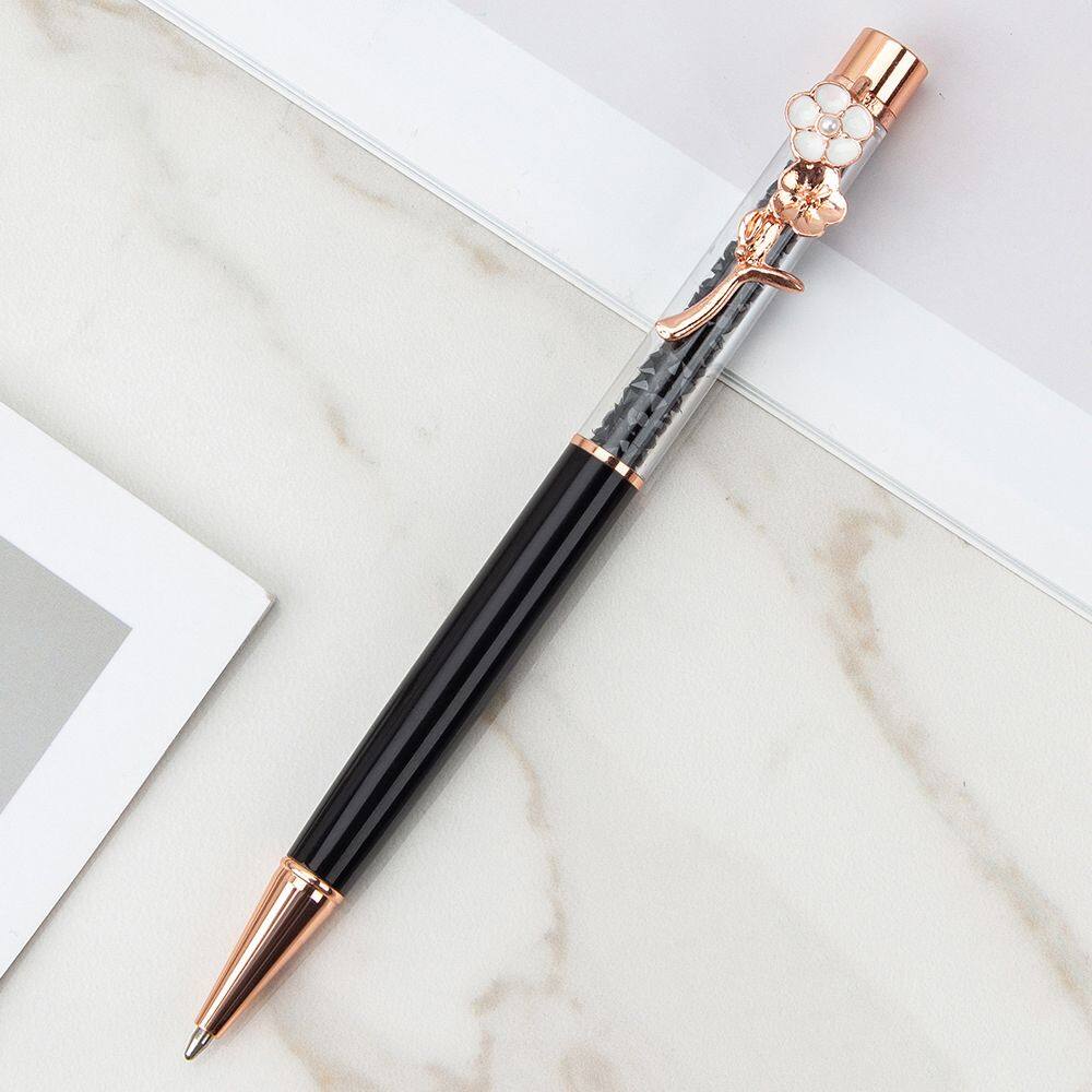 ZHENG CAI Wedding 10 Colors Flow Oil Flower Metal Copper Writing Tool ...