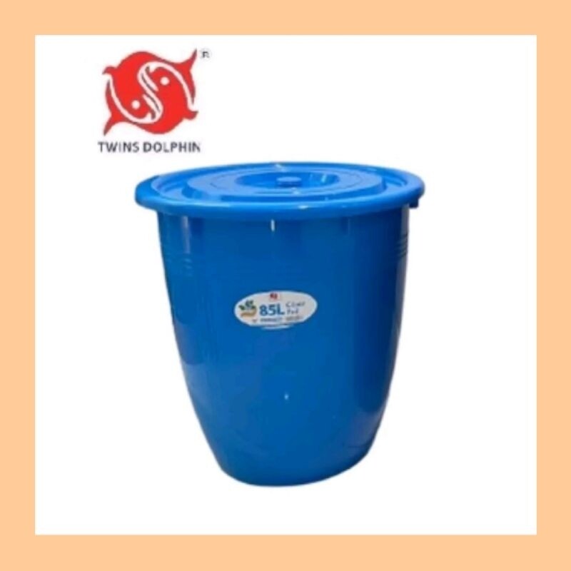 [Ready Stock] HICOOK Twins Dolphin Giant Pail Water Pail With Cover ...